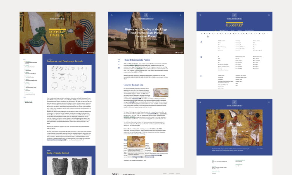 Theban Mapping Project | Teal Media