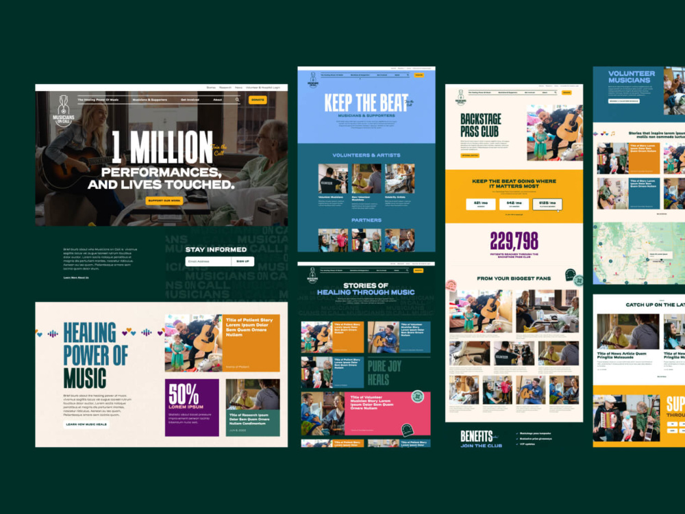 Musicians on Call | Teal Media