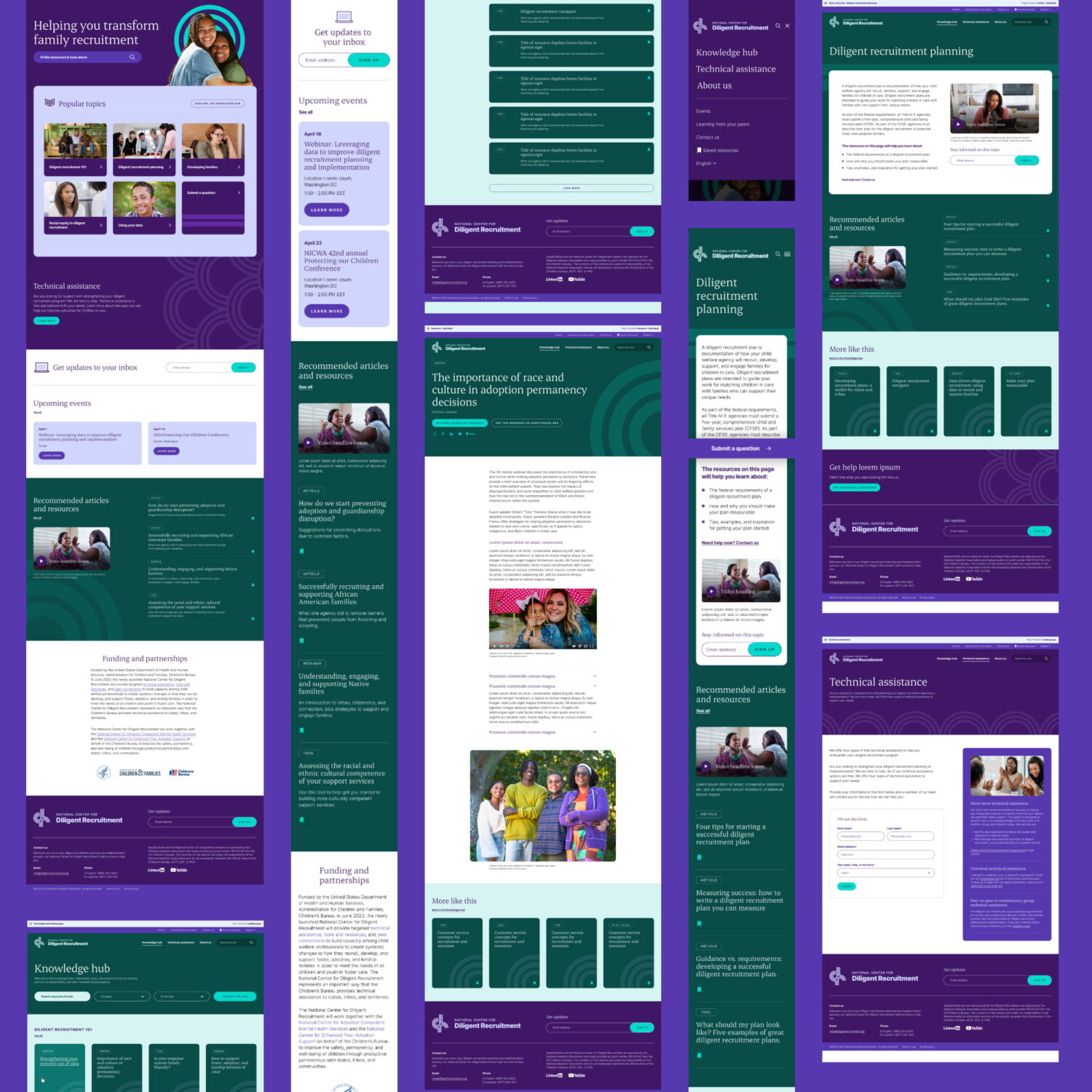 National Center for Diligent Recruitment | Teal Media
