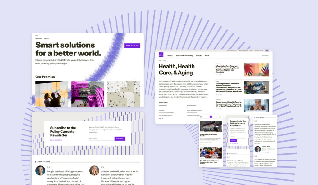 RAND Brand Refresh and Expansion | Teal Media