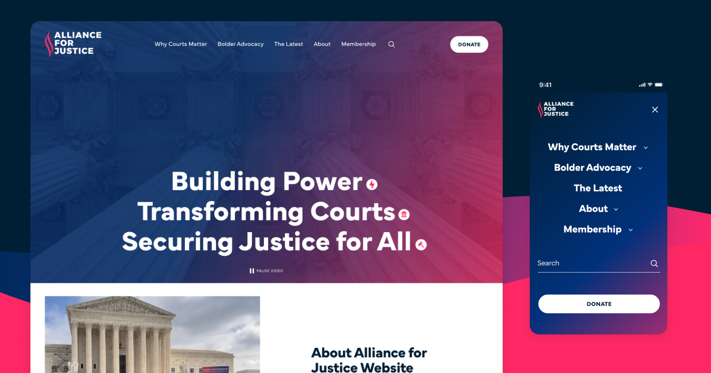 Alliance for Justice | Teal Media